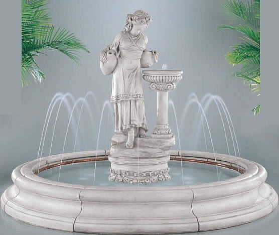 Angela Fountain with Toscana Pool – Water Gardening & Outdoor Decor