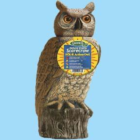 Scarecrow Solar Action Owl - Water Gardening & Outdoor Decor
