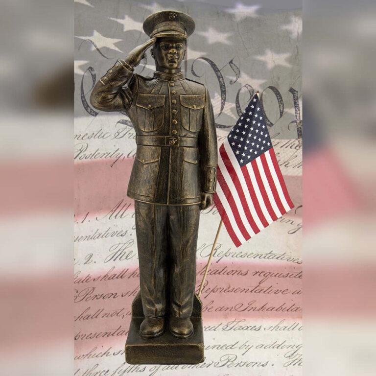 U.S. Marines Garden Statue - William Tricker's Water Gardens - 130 ...